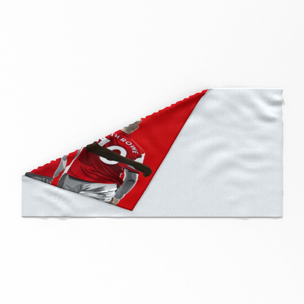 Arsenal Beach Towel - Saka and Emile Smith Rowe – Kick Off Merchants