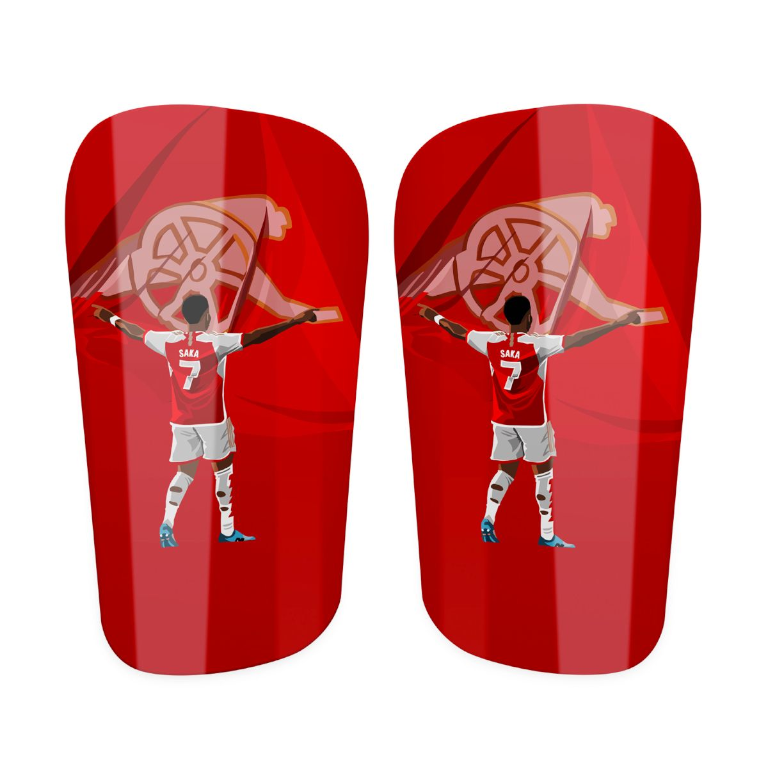 Arsenal Shin Pads Bukayo Saka – Kick Off Merchants