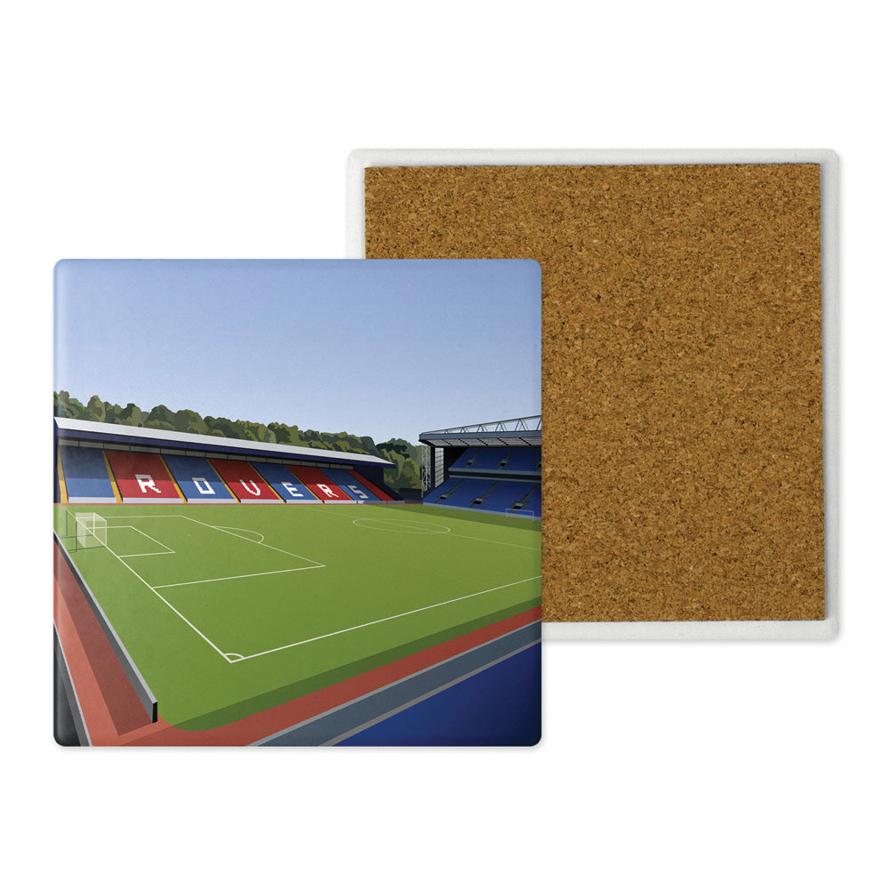 Blackburn Ceramic Coaster - Ewood Park - Riverside Modern Era – Kick ...