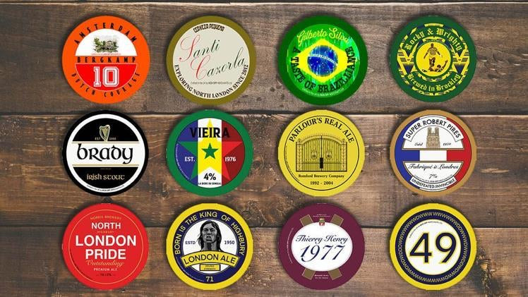 Arsenal Beer Mats – Kick Off Merchants